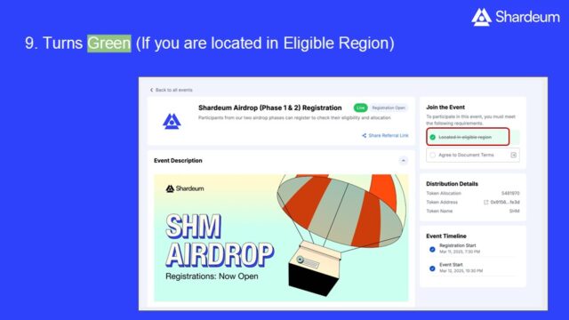 Shardeum (SHM) Airdrop Registration Tutorial | Shardeum