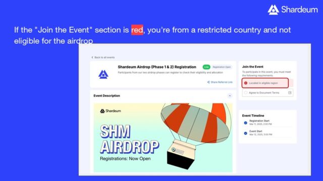 Shardeum (SHM) Airdrop Registration Tutorial | Shardeum